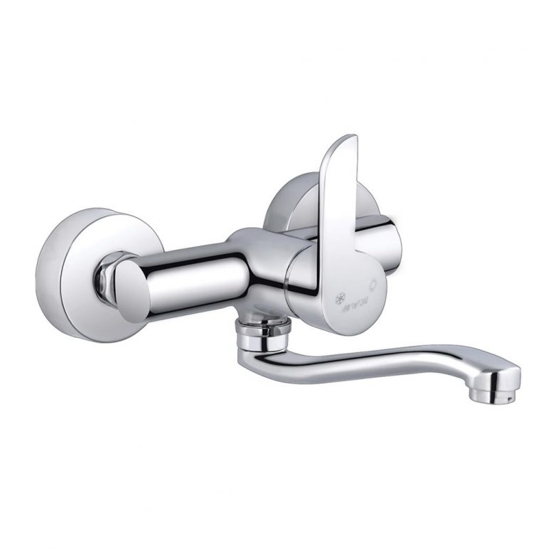 Kitchen Mixer - Wall Type | Valve, Flex Hose, PPR Pipe