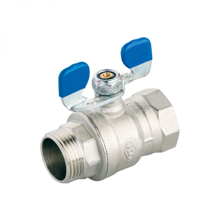 Full Bore Brass Ball Valve with Filter PN 40 | Valve, Flex Hose, PPR Pipe